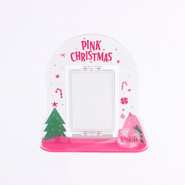 ktown4u.com : KANGTA - PINK CHRISTMAS ACRYLIC TURNING STAND SET