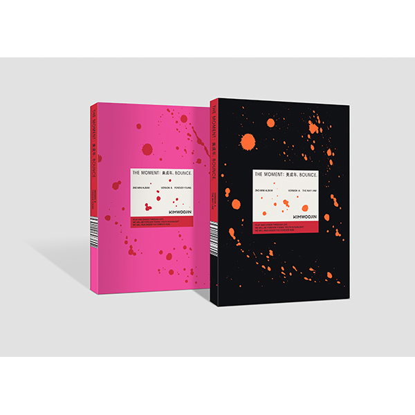 ktown4u.com : [2CD SET] Kim Woojin - 2nd Mini Album [The moment : 美成年, Bounce.] (VER. A + VER. B)