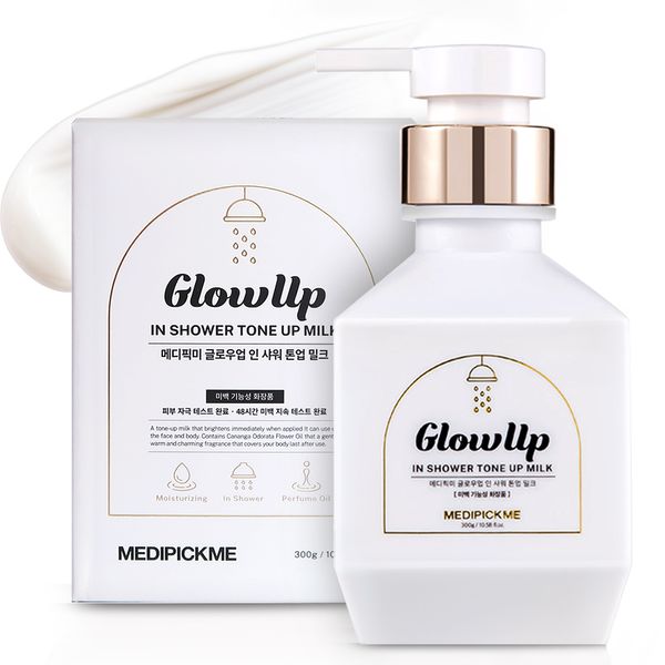 ktown4u.com : [MEDIPICKME] Glow Up In Shower Tone Up Milk 300g (1 USD)