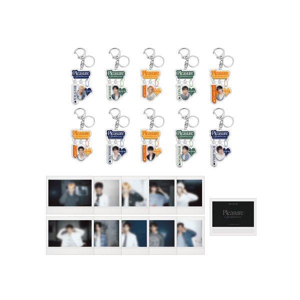 cn.ktown4u.com : TREASURE - [PLEASURE] PHOTO KEYCHAIN HOLDER SET