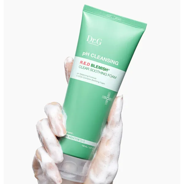 ktown4u.com : [Dr.G] PH CLEANSING RED BLEMISH CLEAR SOOTHING FOAM_150ml