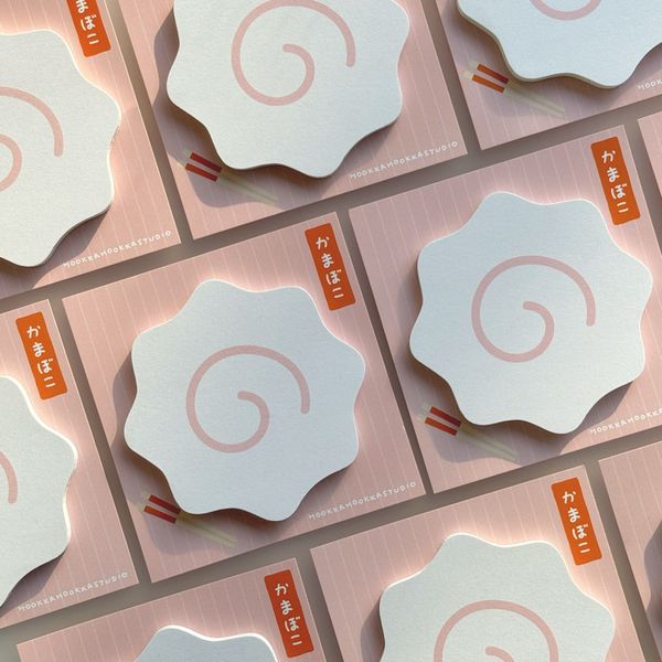 ktown4u.com : [HOOKKA HOOKKA STUDIO] Kamaboko Sticky Memo Pad